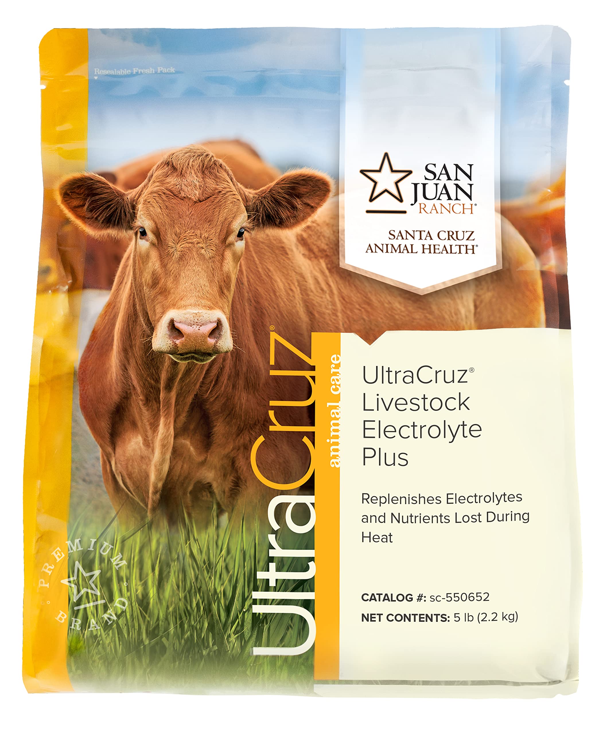 UltraCruz Livestock Electrolyte Plus, 5 lb