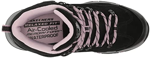 Skechers Sport Women's Women's Trego-Alpine Trail Hiking Shoe, BKLV=Black/Lavendar, 8
