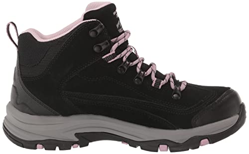 Skechers Sport Women's Women's Trego-Alpine Trail Hiking Shoe, BKLV=Black/Lavendar, 8