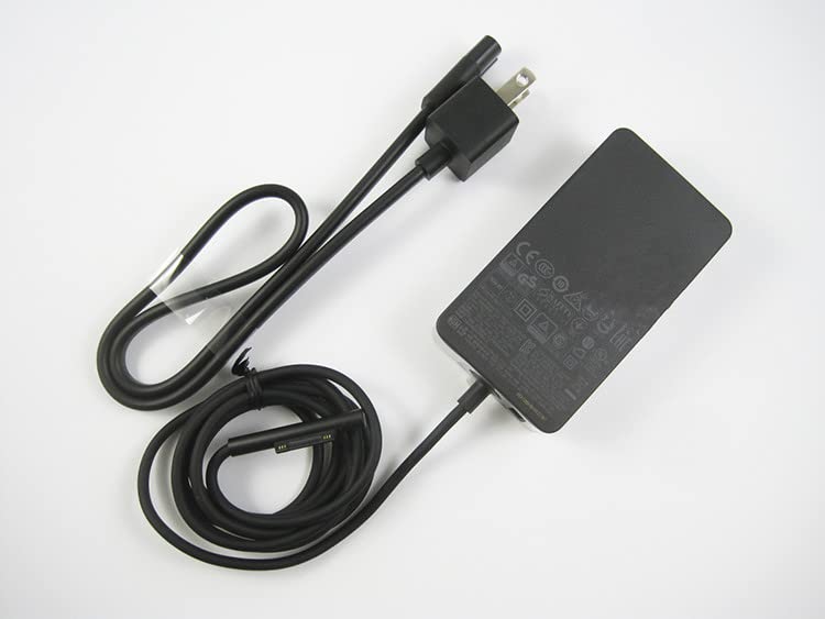 Original Surface Pro Charger Surface Pro 4 6 Charger 44W 15V 2.58A Power Supply Compatible with Microsoft Surface Pro 3 4 5 6 7 X 1796 1800 Power Cord 8 - Laptop 1/2/3 Surface Go 1/2 for Surface Book