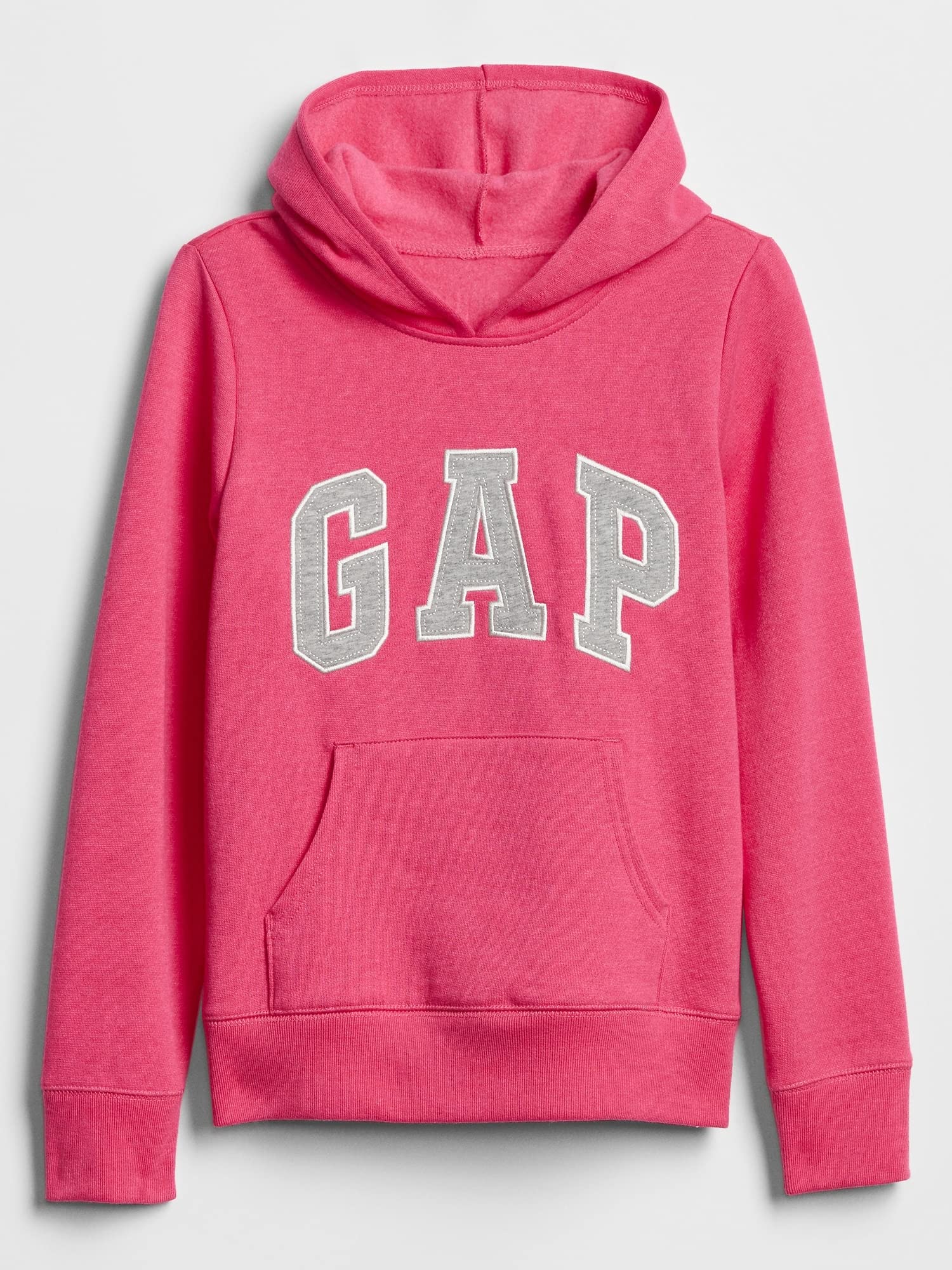 GAP Baby Girls Logo Hoodie Sweatshirt, Pink Jubilee Nylon on, XX-Large US