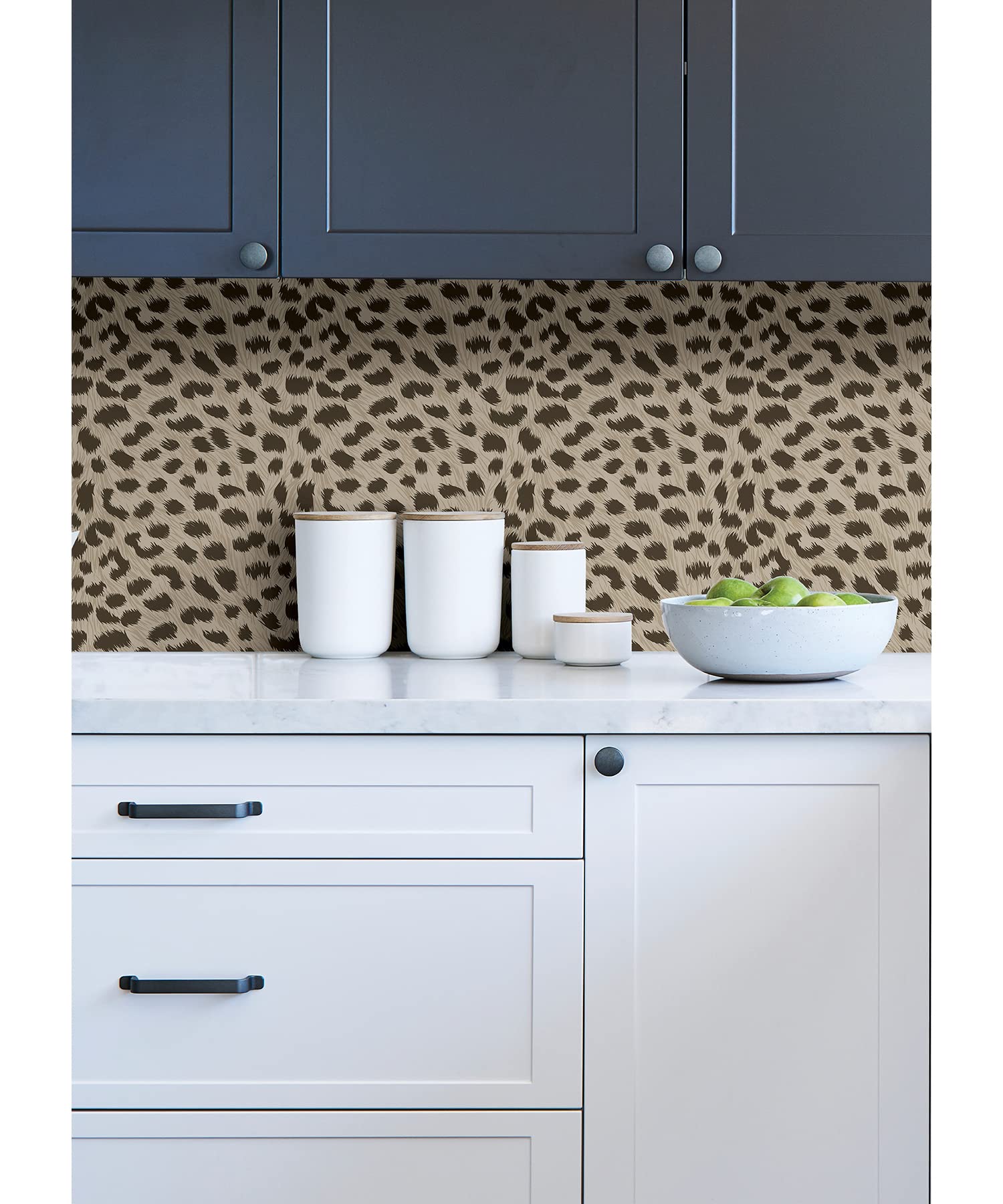 NuWallpaper Tan Spotted Peel & Stick Wallpaper