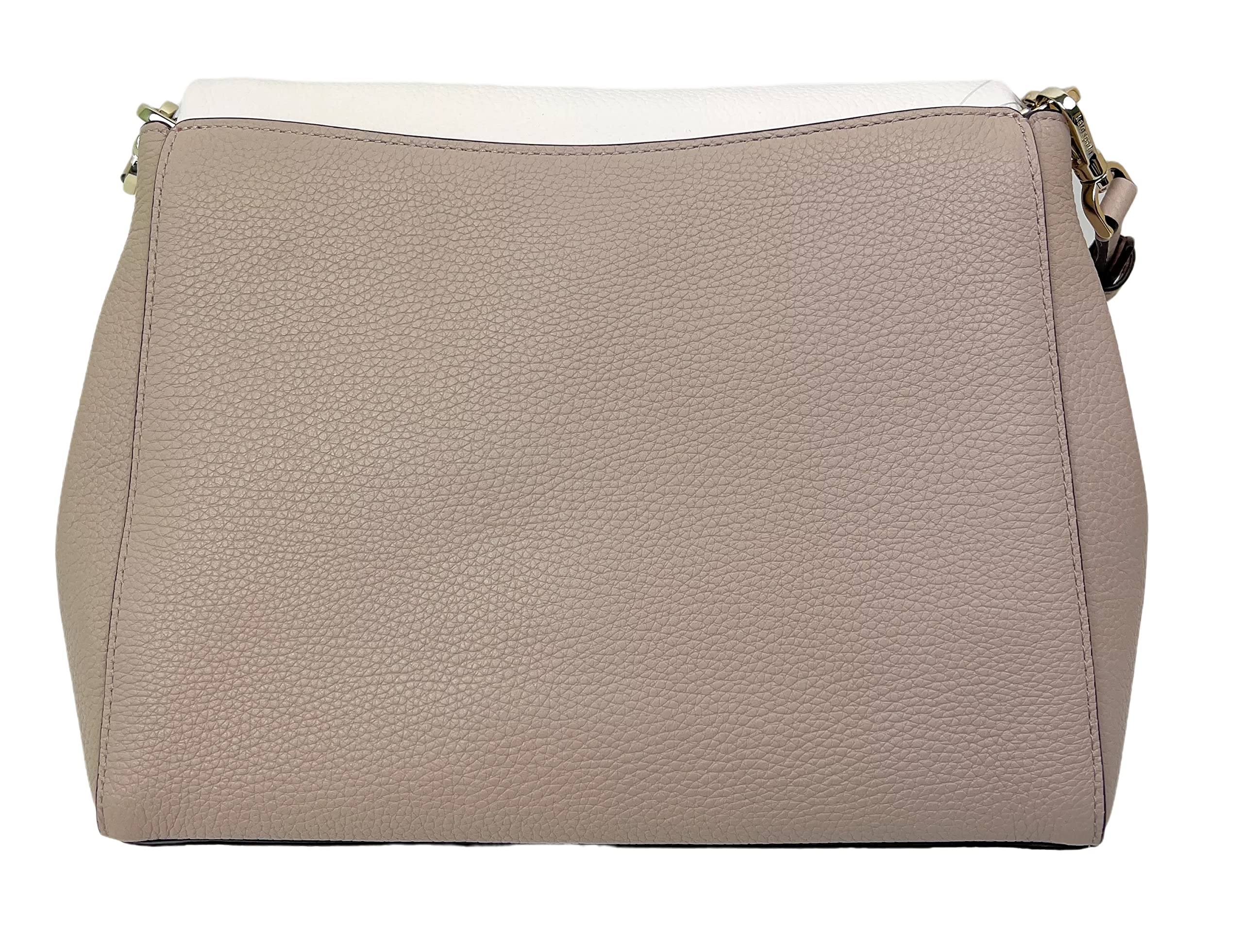 Kate Spade Leila Medium Pebbled Leather Shoulder Bag (Warm beige)