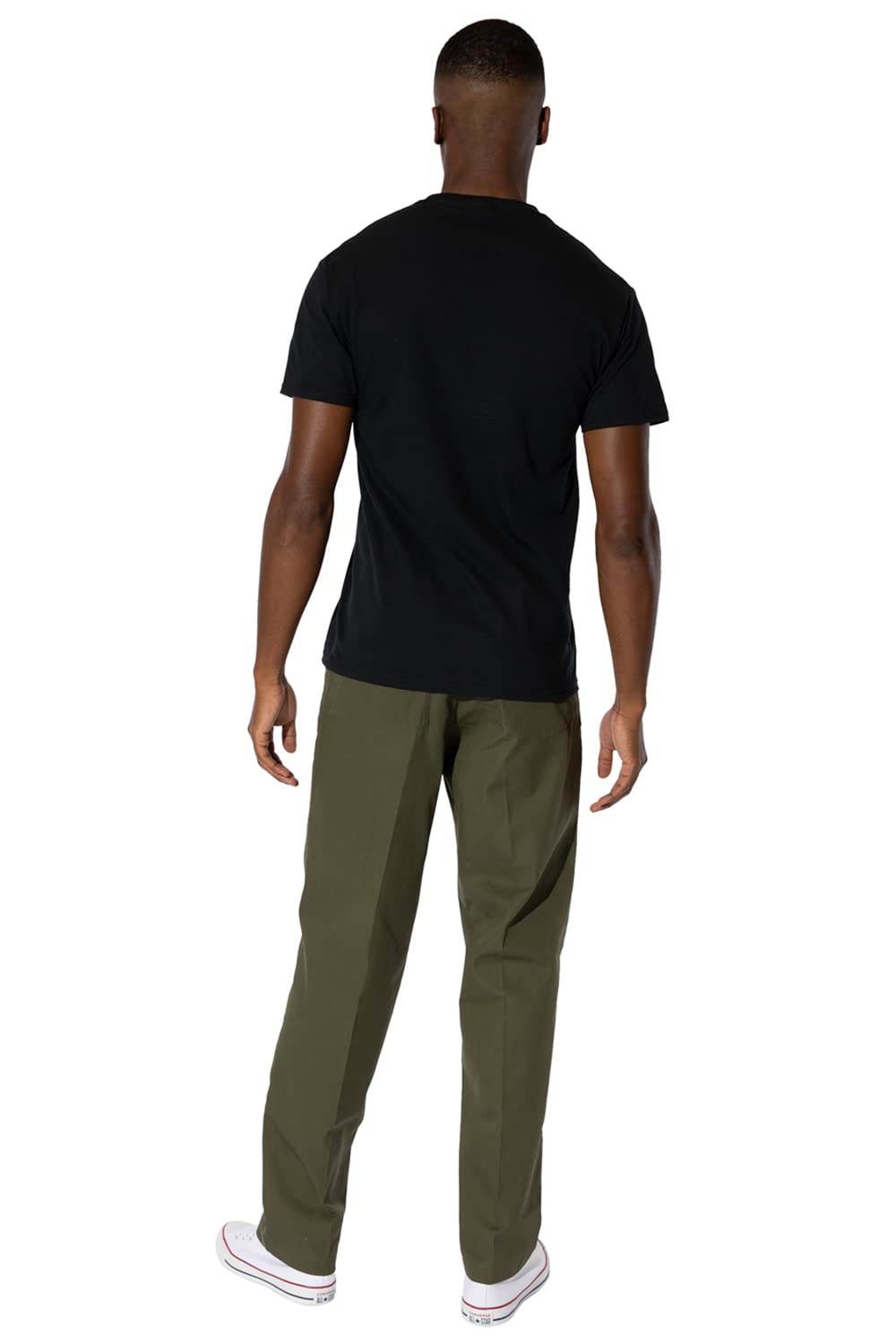 Emporia State University Official Est Date Short Sleeve Mens Cotton T-Shirt,Black, Large