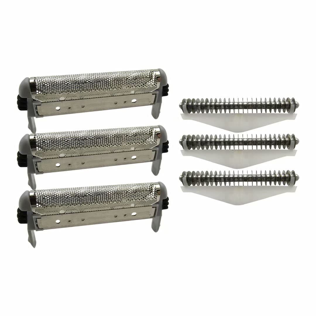 3Pcs Replacement Foil and Cutter Set Fits for Remington SP-94/SP-93/MS3 Series