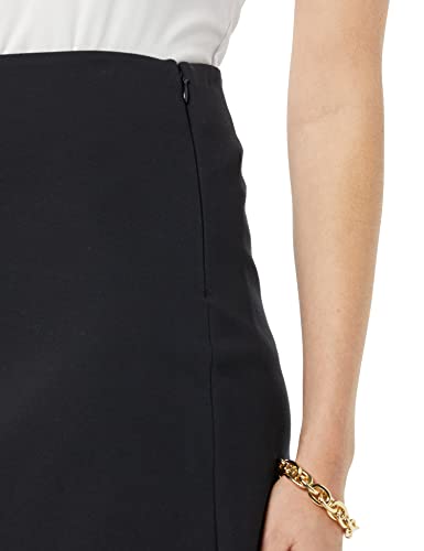 Amazon Essentials Women's Ponte A-Line Mini Skirt (Previously Daily Ritual), Black, XX-Large
