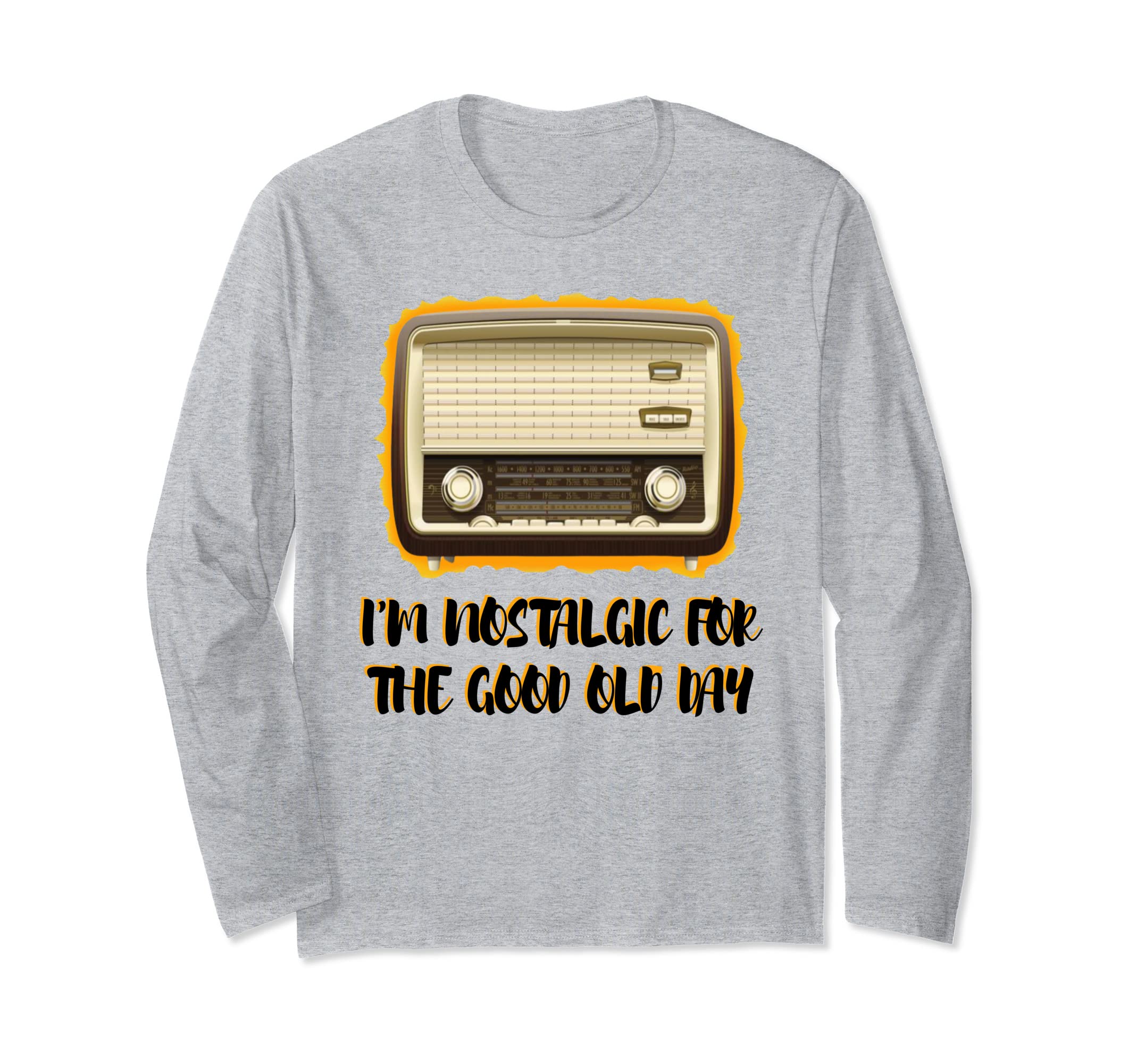 "SLOGAN VINTAGE" Long Sleeve T-Shirt