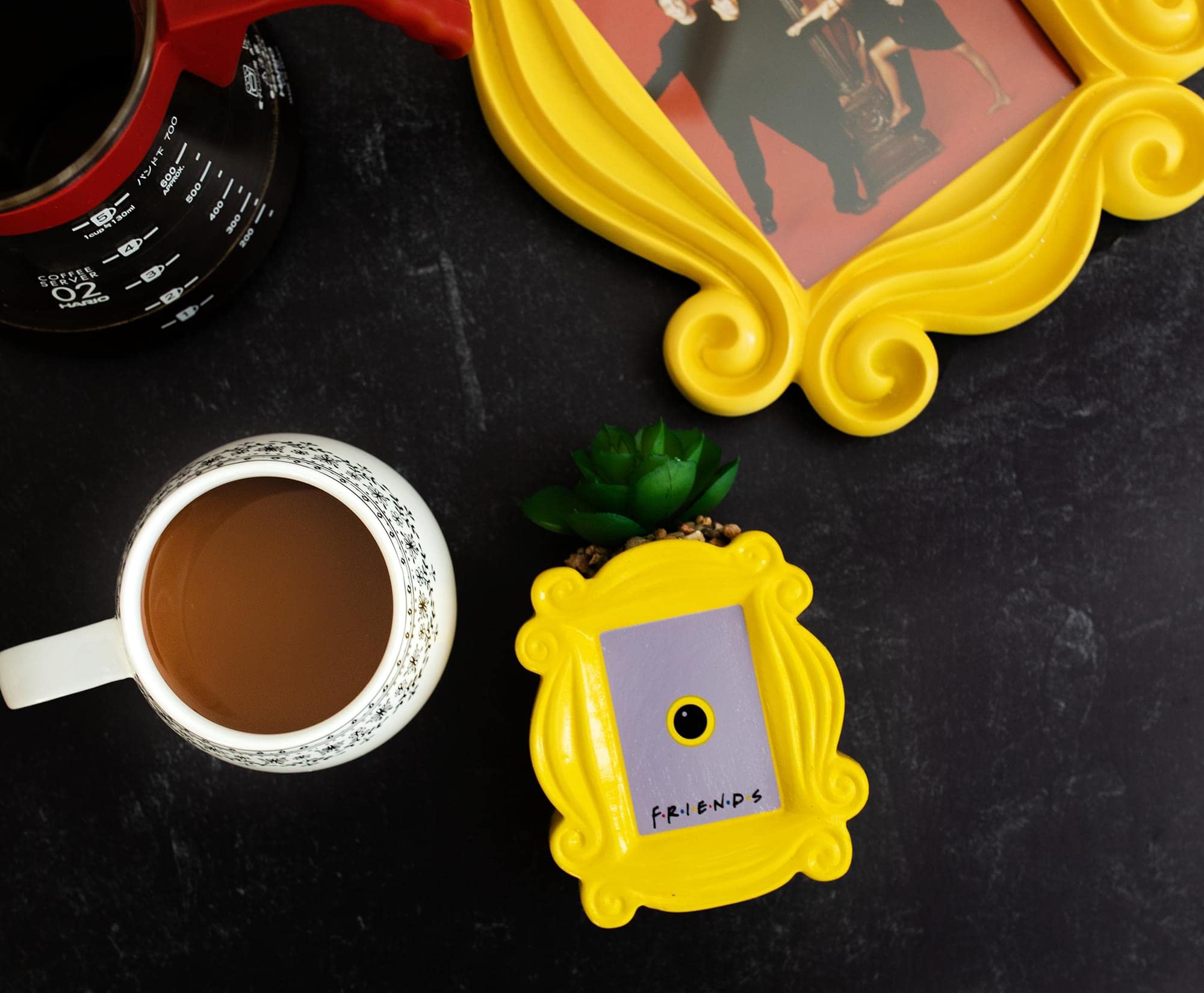 BoxLunch Friends Peephole Frame Faux Succulent Planter