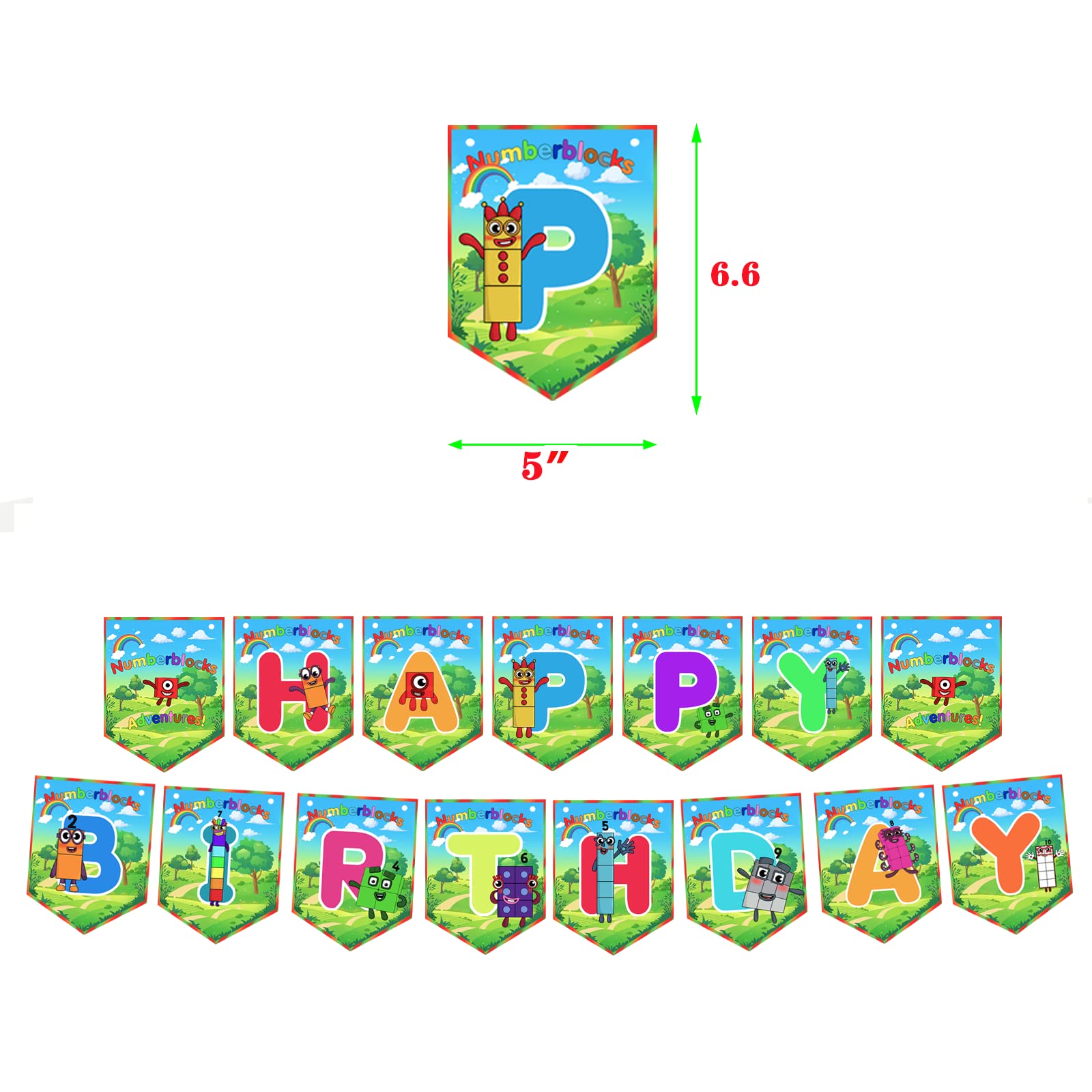 Win3terz Birthday Party Supplies ,Including Number Theme Including Spoons, Fork, Knife,napkins,Hanging Swirls Decorations,Plates, Cake Toppers, Cupcake Topper,Happy Birthday Banners Balloons and Tablecloths for Girls Boys Party Favors For Birthday Party