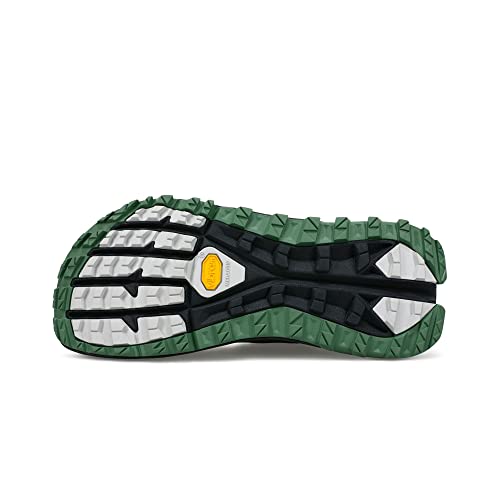 ALTRA Men's Olympus 5 Trail Running Shoe, Black/Gray, 12