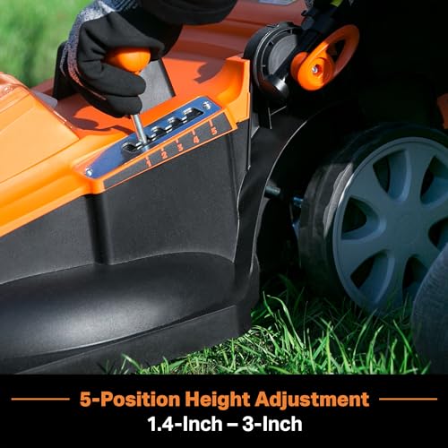 LawnMaster CLMF4817E 48V MAX* Brushless Mower with 2X24V MAX* 4.0Ah Battery and a Dual Charger