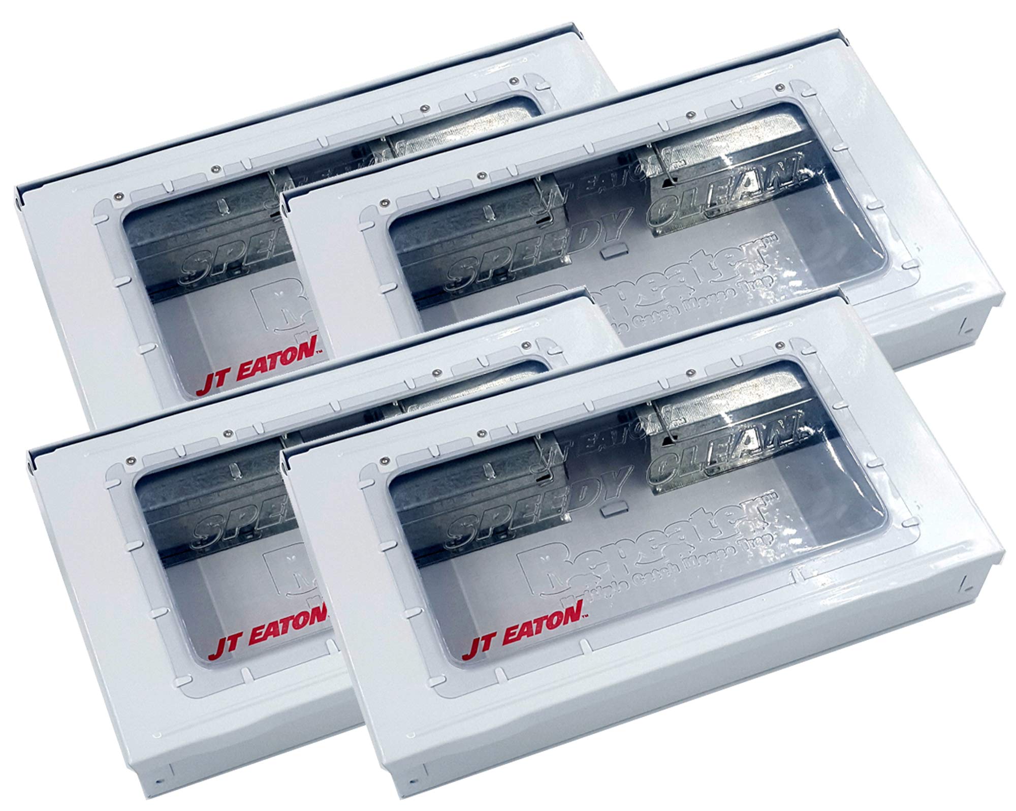 424-CL-WH-4PK. Humane Multi-Catch & Release for Mice, 4 Pack, White, Powder Coat