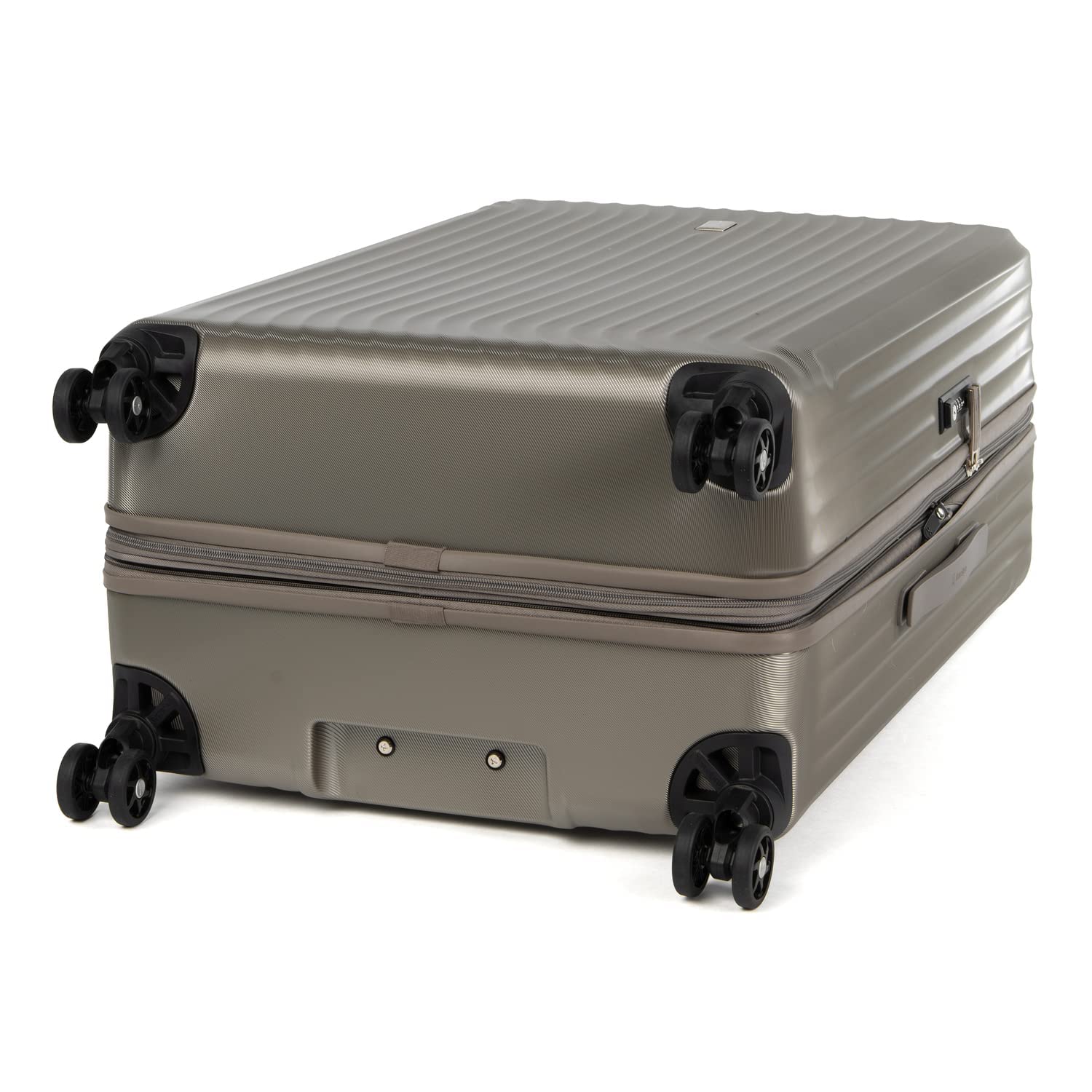 Travelpro Maxlite Air Hardside Expandable Checked Luggage, 8 Spinner Wheels, Lightweight Hard Shell Polycarbonate Suitcase, Champagne, Checked Large 28-Inch