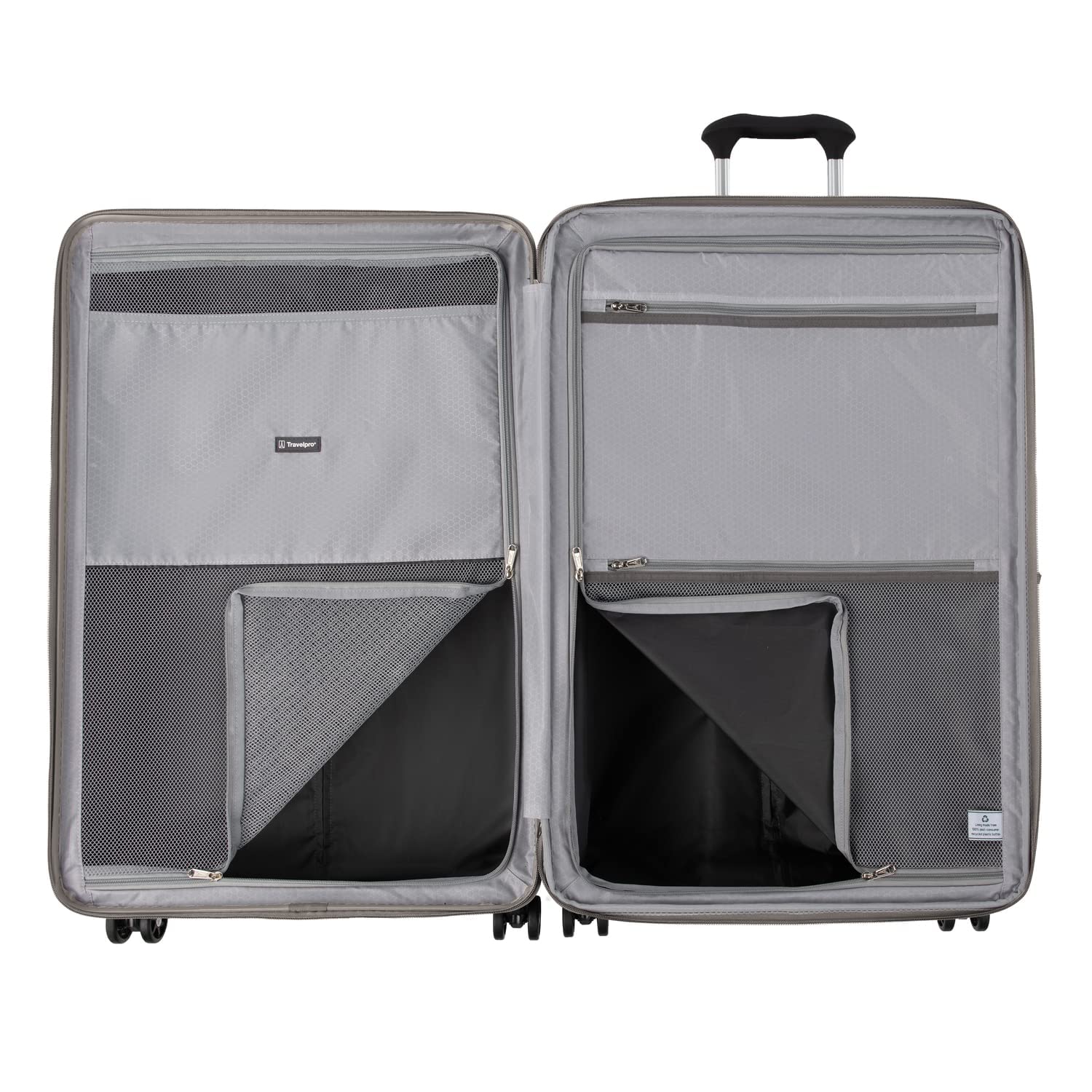 Travelpro Maxlite Air Hardside Expandable Checked Luggage, 8 Spinner Wheels, Lightweight Hard Shell Polycarbonate Suitcase, Champagne, Checked Large 28-Inch