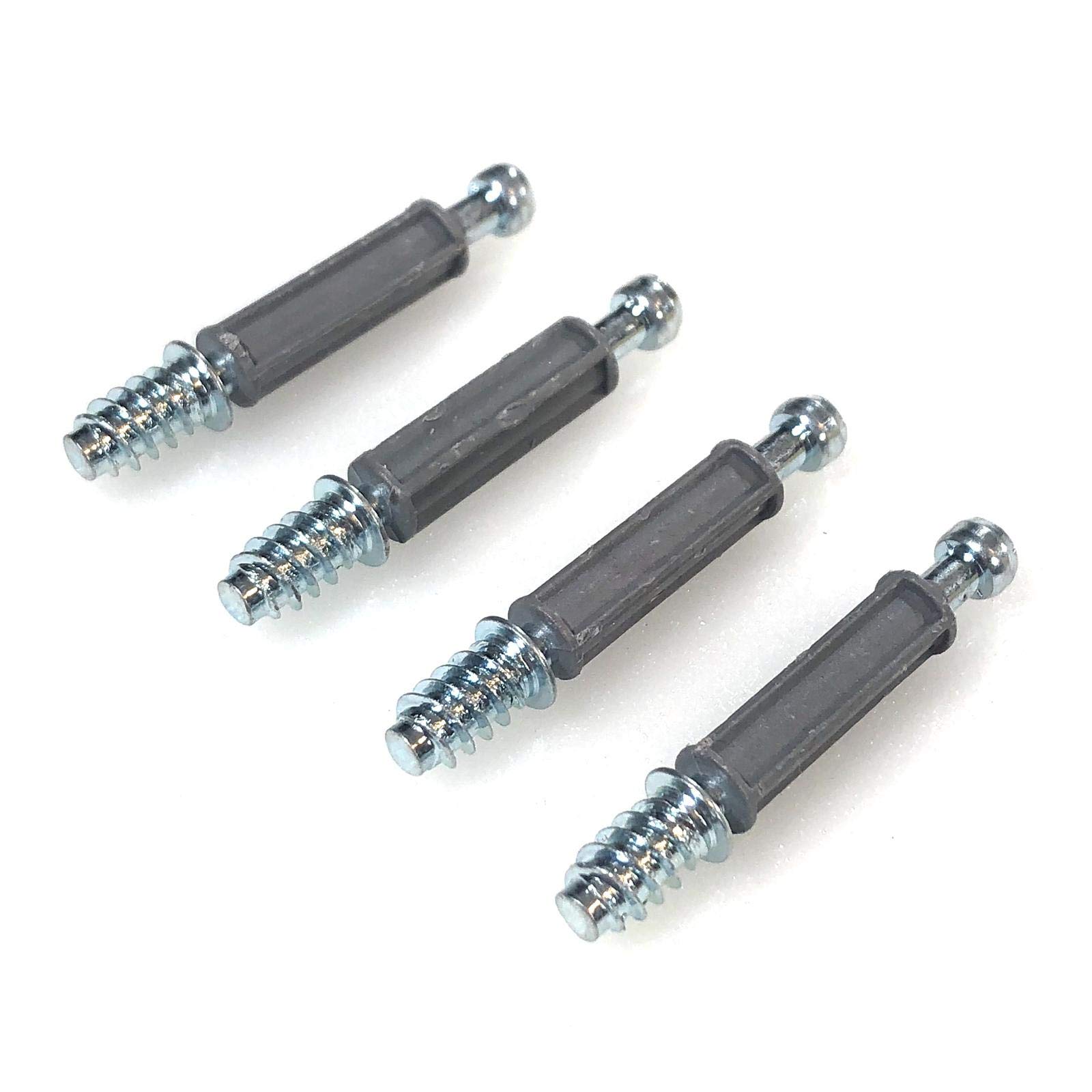 ReplacementScrews Cam Lock Screw Dowels Compatible with IKEA Part 112996 (Pax, HEMNES) (Pack of 4)