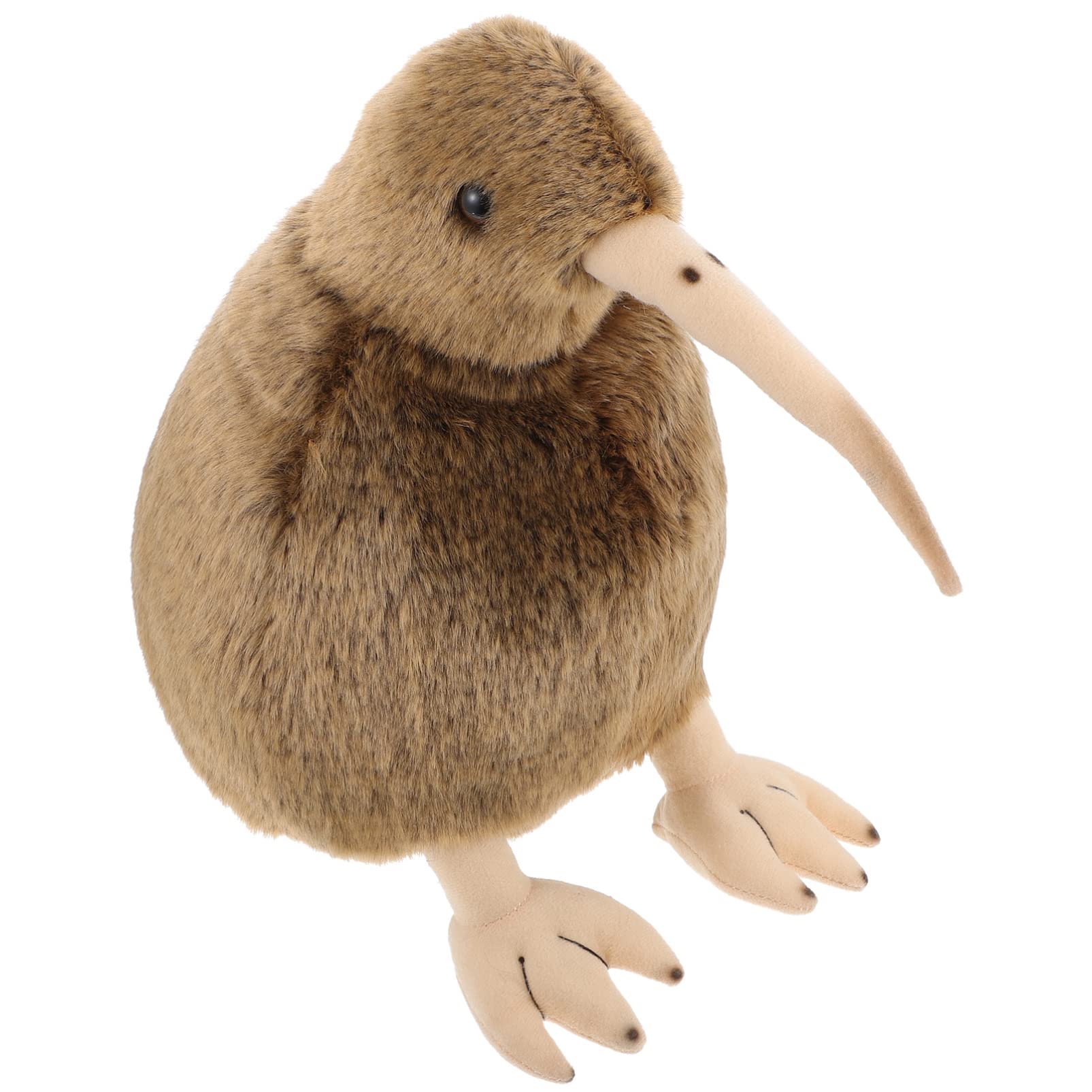 Kiwi Bird Stuffed Plush Toy: Kiwi Bird Plush Stuffed Doll Soft Furry Stuffed Animal Toys for Pets Dogs Puppy 12cm