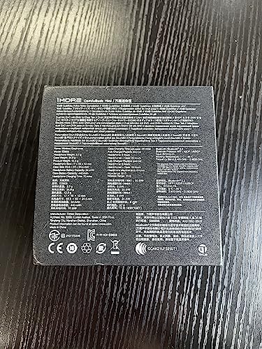 1MORE ComfoBuds Mini Hybrid Active Noise Cancelling Earbuds, in-Ear Headphones with Stereo Sound, Earbuds Wireless Bluetooth 5.2, Clear Calls, Wireless Charging, Soothing Sound, Waterproof, White