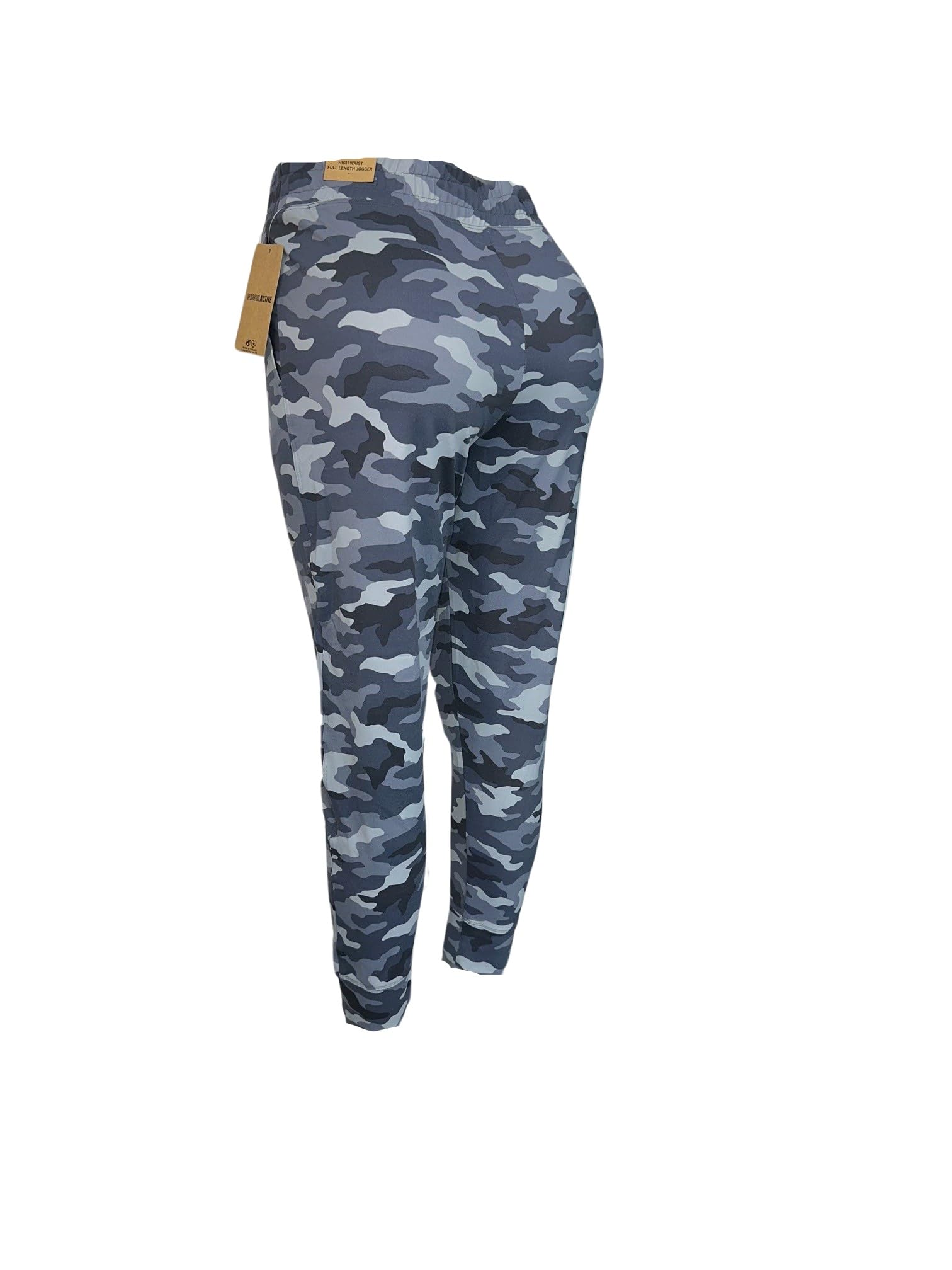 Victoria's Secret Pink Active Ultimate High Waist Length Jogger Color Camo Gray Size Large New