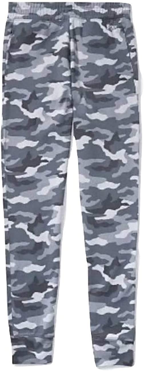 Victoria's Secret Pink Active Ultimate High Waist Length Jogger Color Camo Gray Size Large New