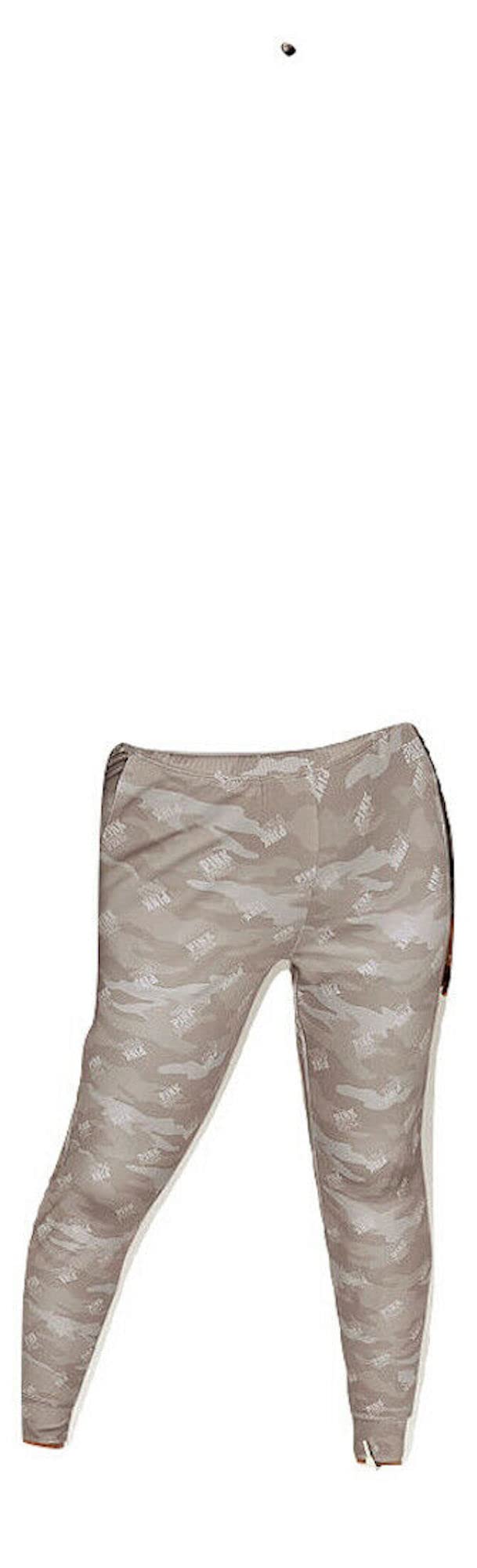 Victoria's Secret Pink Active Ultimate High Waist Jogger Grey Logo Camo Size Medium New
