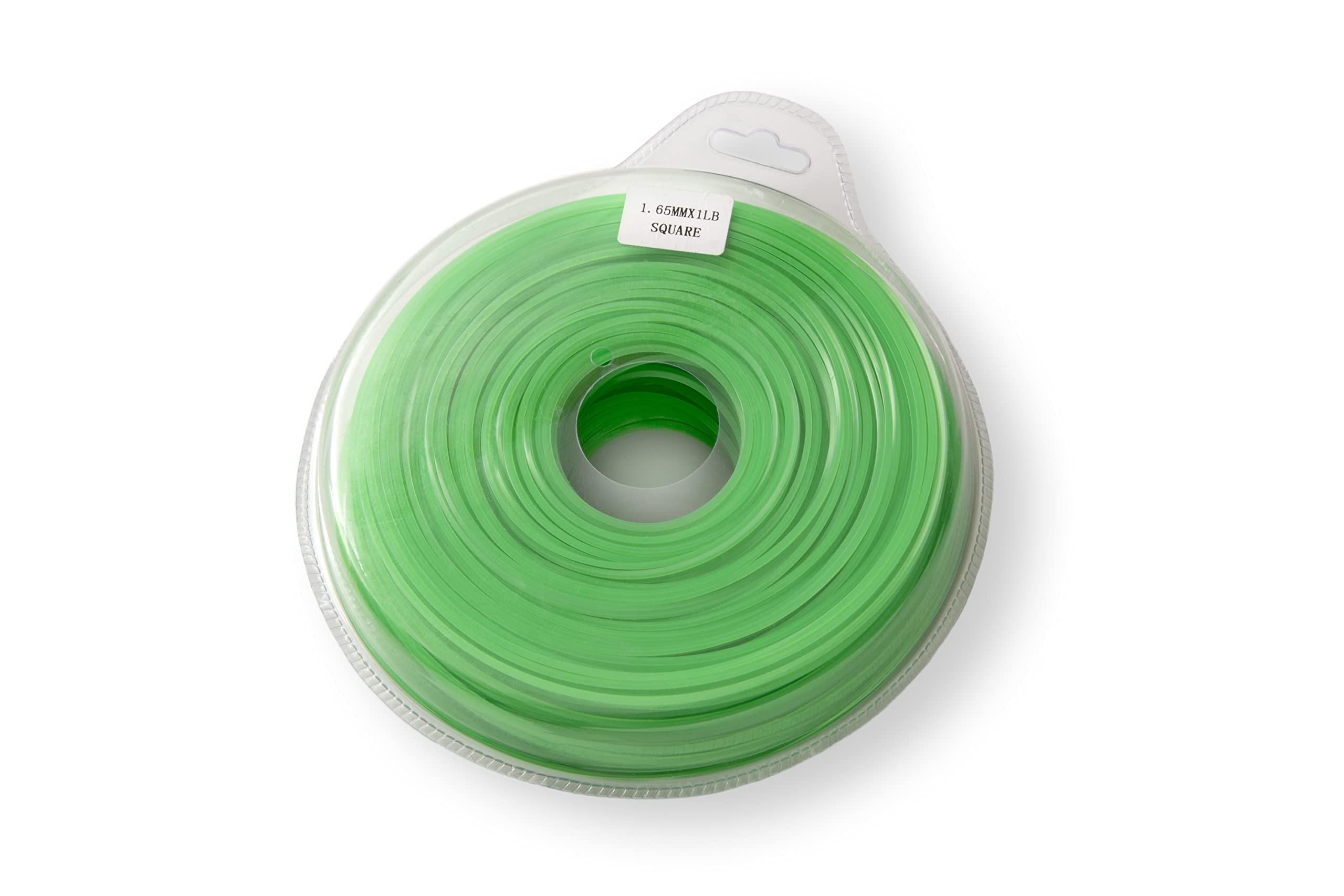 Terre Products - Residential Grade 065 Trimmer Line Square, 1 lb. Quality Weed Wacker String, Line Length 564 ft. or 172m, Weed Eater String Size .065 in. or 1.65mm