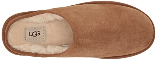 UGG Men's Classic Slip-On Slipper, Chestnut, 10