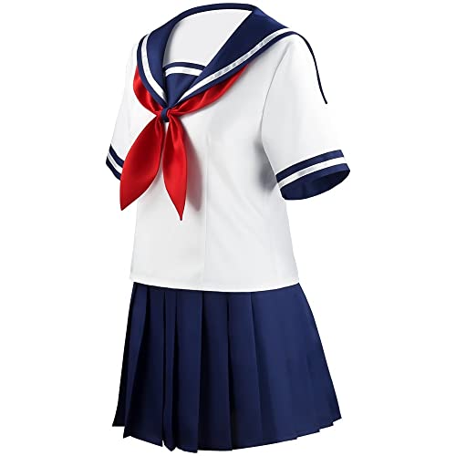 xhtwcy Yandere Simulator Ayano Aishi Yandere-chan Cosplay School Uniform Customized Any Size (S)