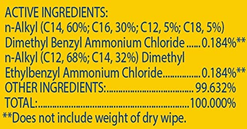 Fresh Step Clorox Disinfectant, 75 Count (Pack of 3), White, 225