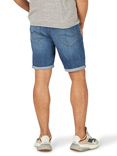 Lee mens Legendary Regular Fit 5-pocket Jean Denim Shorts, Avenger, 40 US
