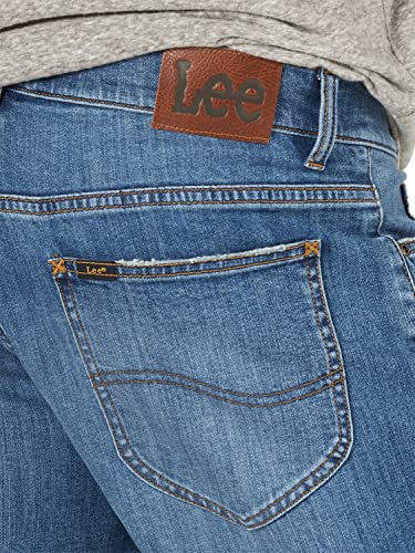 Lee mens Legendary Regular Fit 5-pocket Jean Denim Shorts, Avenger, 40 US