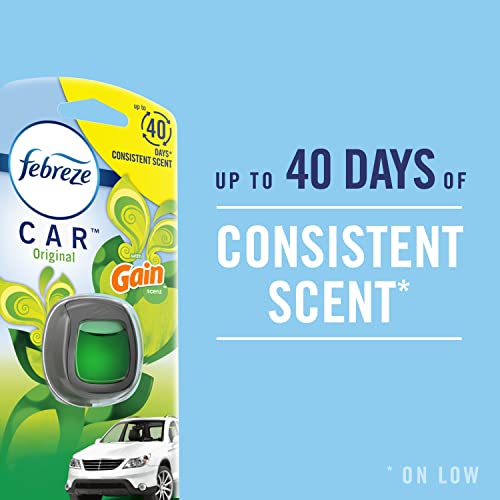 Febreze Old Spice Car Air Fresheners, Old Spice Scent, Odor Fighter for Strong Odor, Car Vent Clips (3 Count)