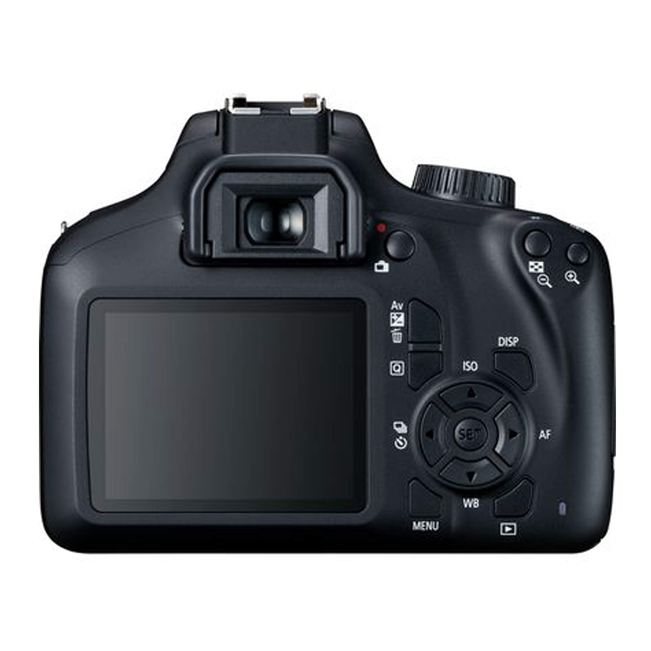 Canon EOS Rebel T100 DSLR Camera w/EF-S 18-55mm F/3.5-5.6 Zoom Lens + 128GB Memory + Case + Tripod + Filters (36pc Bundle)