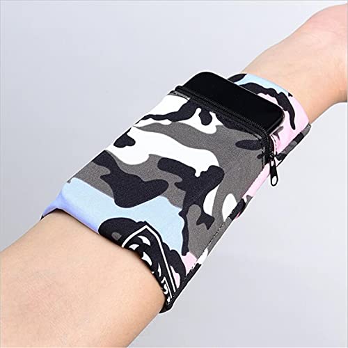 Winwinfly Travel Wrist Wallet Pouch with Zipper Pocket for Cash, Cards, Money,Made for Travel, Running, Walking & Hiking