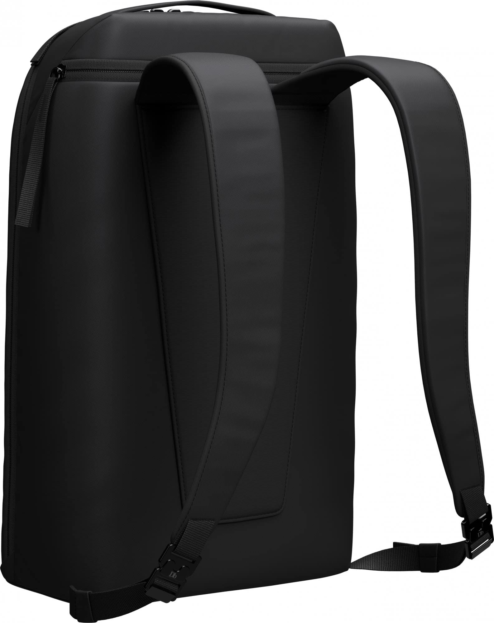 Db Journey Freya Backpack - Compact Travel Backpack for Women with Laptop Compartment for Work & Gym, Luggage Backpack with Roller Bag Hook-Up, 16L - Black Out