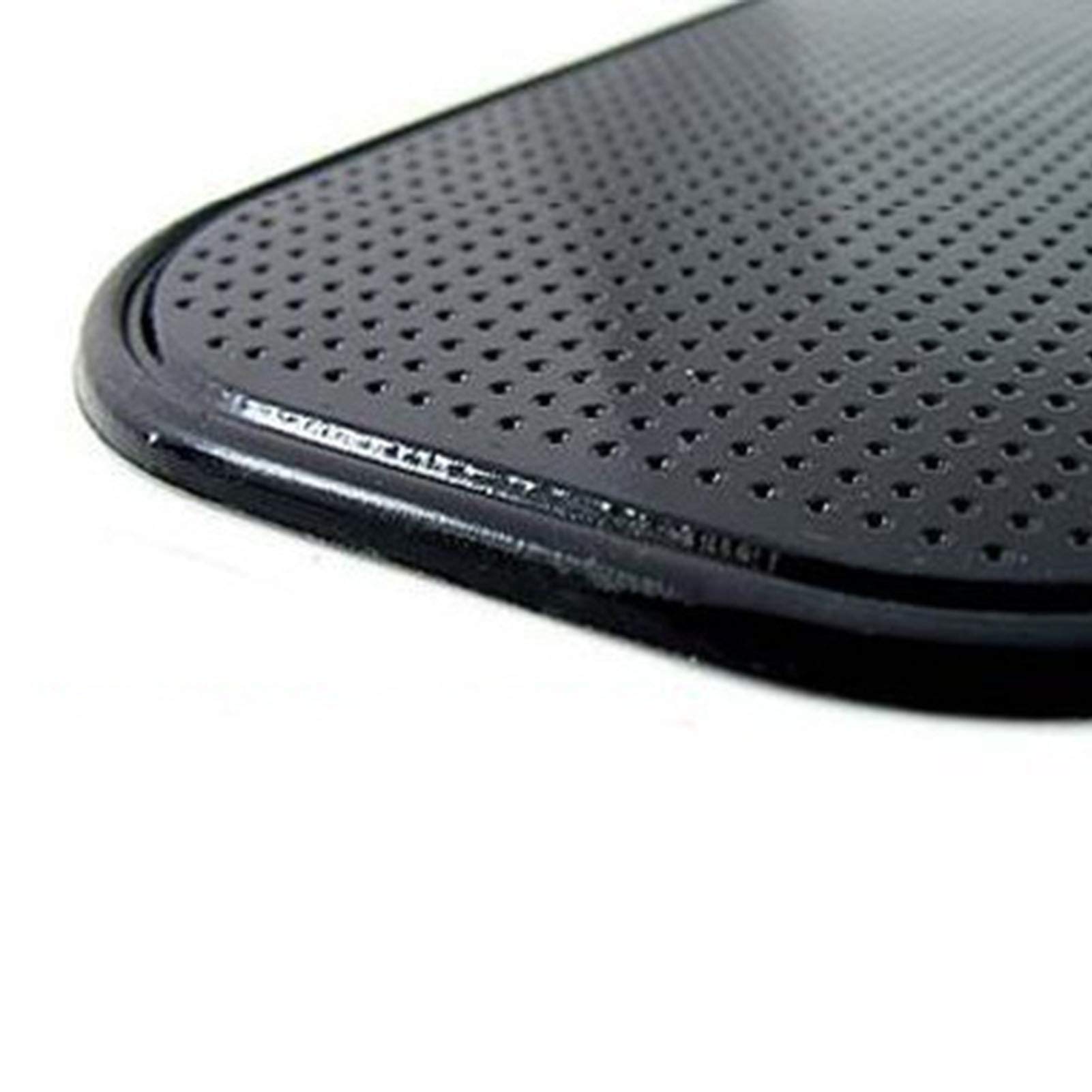 Antislip Car Dash Sticky Pads Cell Phone Dashboard Holder Non-Slip Mat HeatResistant Magic Antislip Mat for Cell Phone, CD, Electronic Devices, Keys, Sunglasses Black