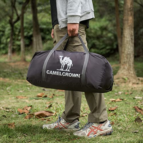 CAMEL CROWN Tents for Camping 7/8 Person Waterproof Easy Setup Folding Camping Tent with 2 Door