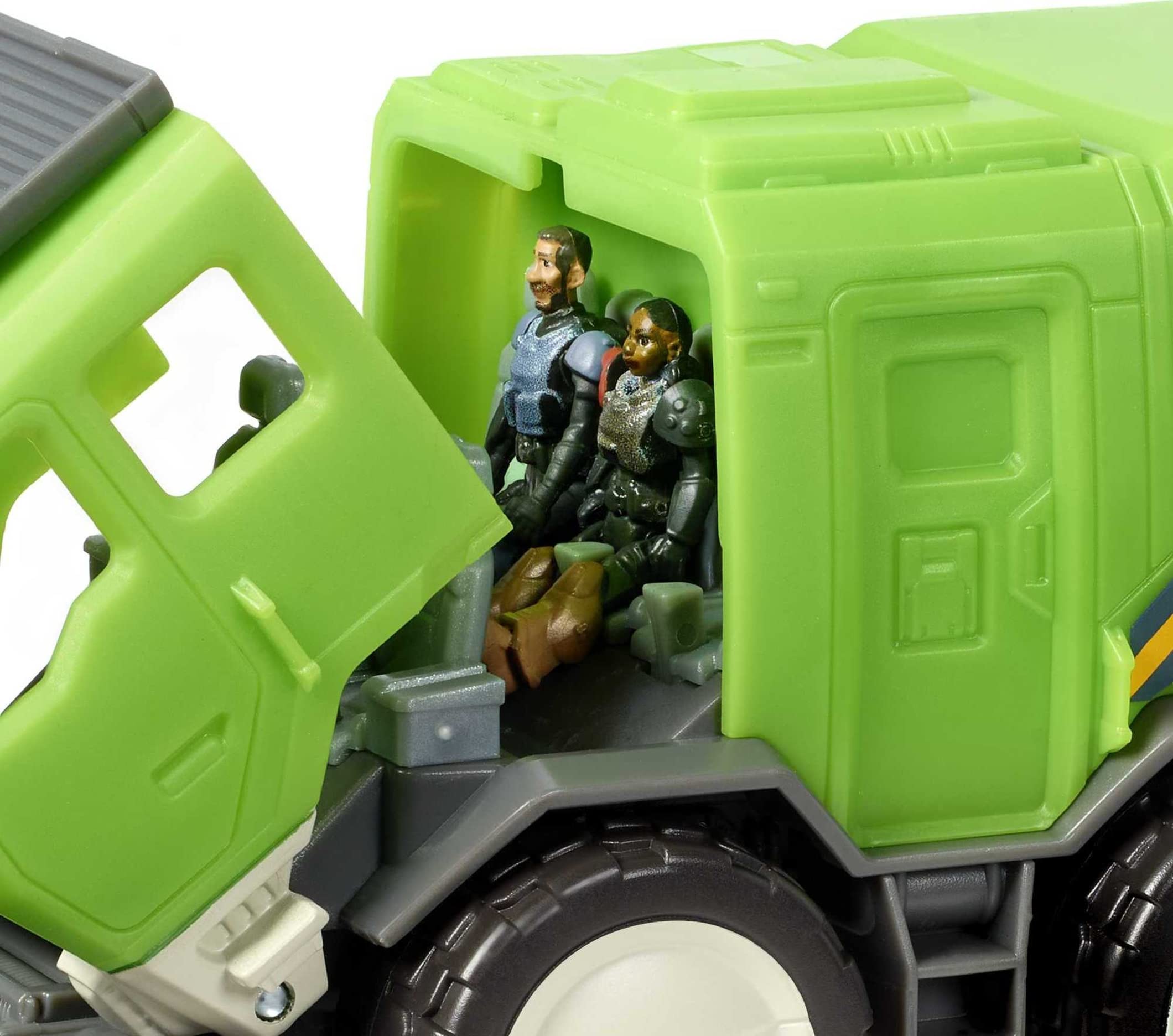 Mattel Disney and Pixar Lightyear Small Toy Vehicle with 2 Figures, Buzz Lightyear Truck, Buzz & Izzy Figures, Hyperspeed Series