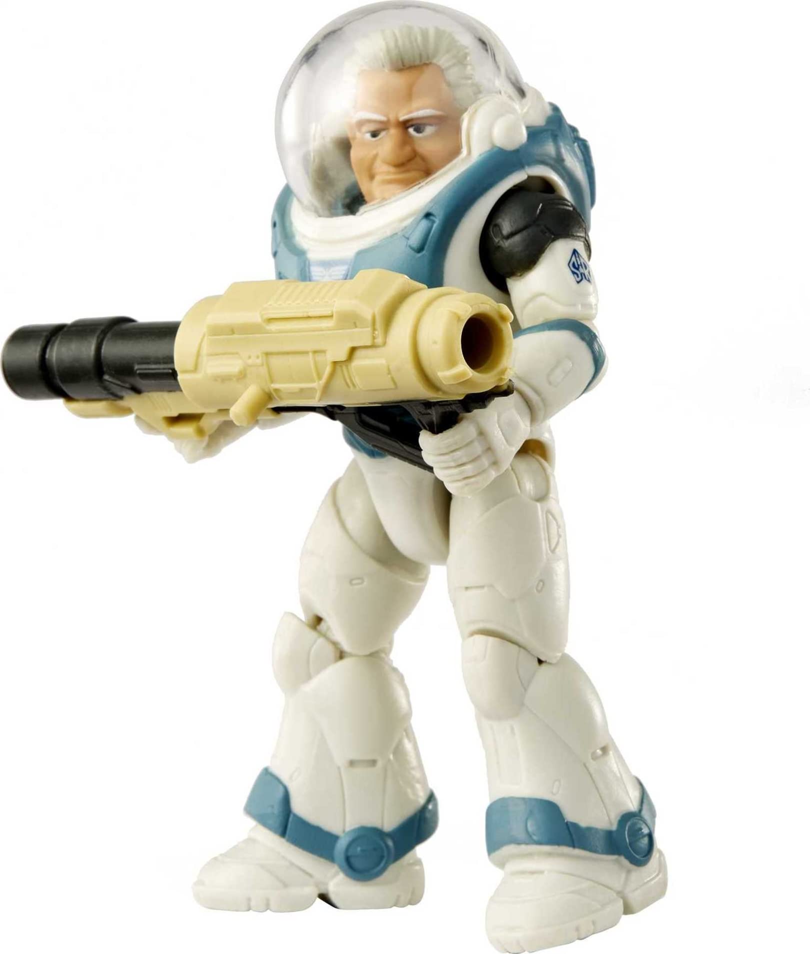 Mattel Disney and Pixar Lightyear Space Ranger Alpha Darby Steel Action Figure, 14 Points of Articulation & Accessories, 5-in Scale
