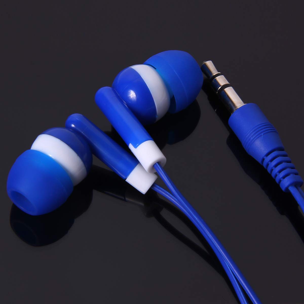 Keewonda Wired Classroom Earbuds for School 50 Pack Bulk Earbuds Headphones for Kids Classoom Students Multipack Earphones for iPad Chromebook Laptops