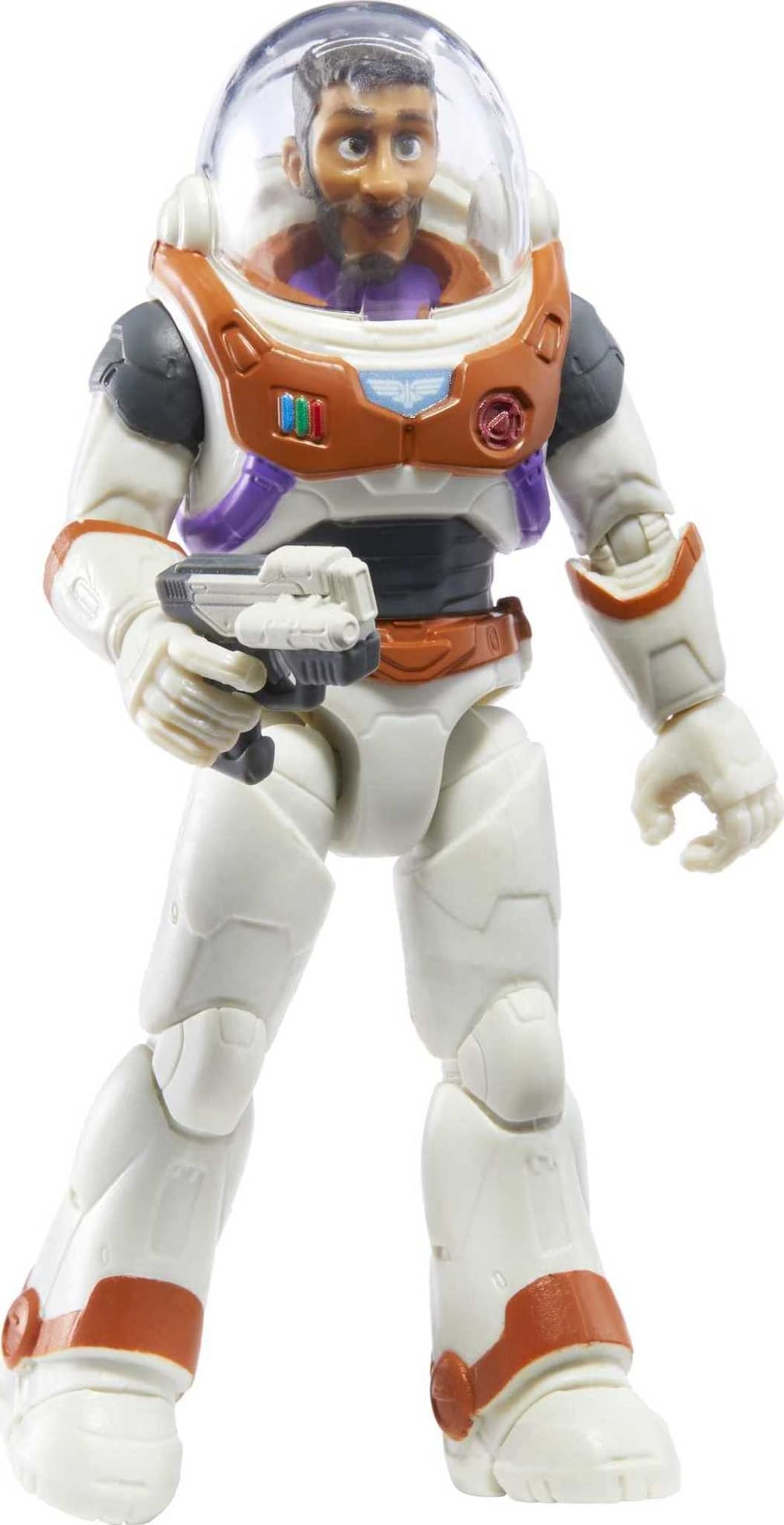 Mattel Disney and Pixar Lightyear Space Ranger Alpha Mo Morrison Action Figure, 14 Points of Articulation & Accessories, 5-in Scale