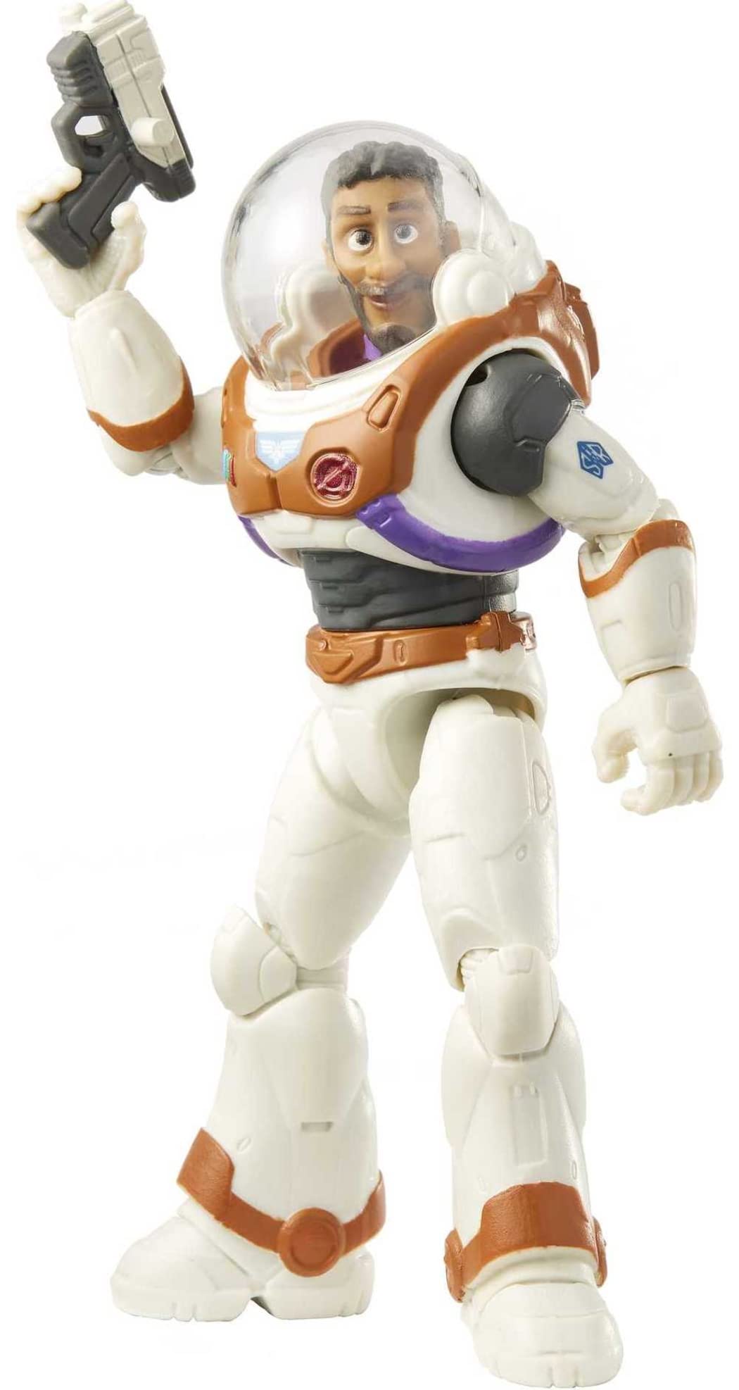 Mattel Disney and Pixar Lightyear Space Ranger Alpha Mo Morrison Action Figure, 14 Points of Articulation & Accessories, 5-in Scale