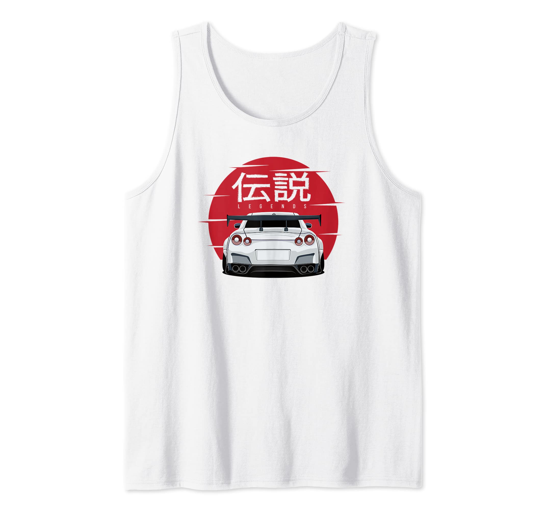 Vintage JDM Legendary Gt r 35 Skyline Tank Top
