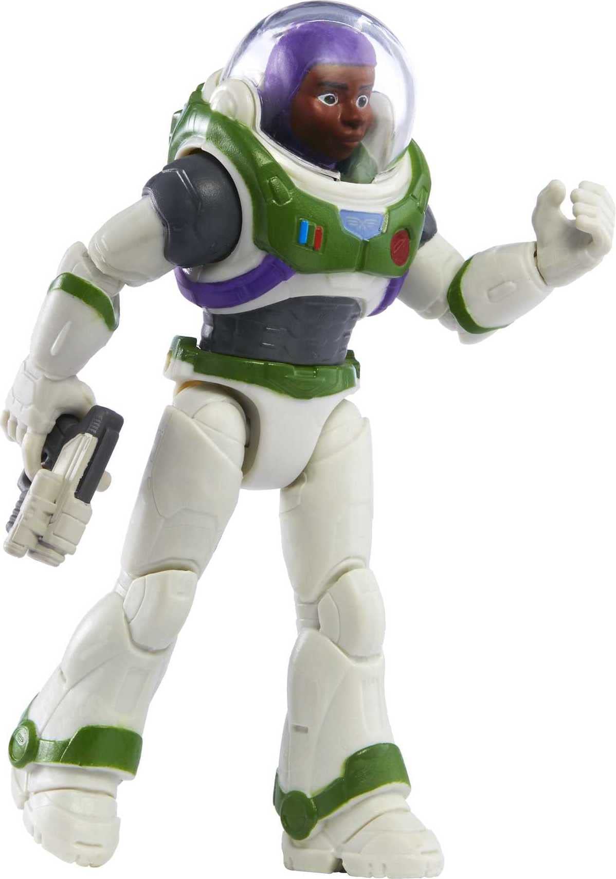 Mattel Disney and Pixar Lightyear Action Figure & Accessory, Space Ranger Alpha Alisha Hawthorne Set with Helmet, 5-inch Scale & 12 Posable Joints