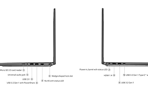 Dell Latitude 3410 Business Laptop, 14” FHD Display, Intel Quad-Core i5-10310U, 16GB RAM, 256GB PCIe SSD + 1TB HDD, HDMI, Webcam, WiFi, Bluetooth, Win 10 Pro, Grey (Renewed)