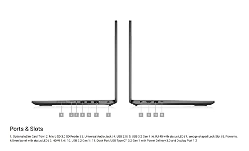 Dell Latitude 3500 Business Laptop, 15.6" HD, 10th Gen Intel Quad Core i5-10310U, 16GB DDR4 RAM, 1TB NVMe M.2 SSD, 500GB HDD, Windows 10 Pro, WiFi, Bluetooth, Webcam, USB-C, HDMI, VGA, (Renewed)