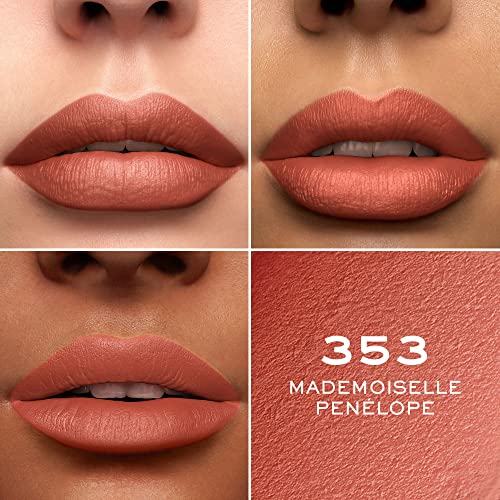 Lancôme L'Absolu Rouge Drama Matte Lipstick - Bold Matte Finish - Lasting Comfort & Hydration - 353 Mademoiselle Penélope