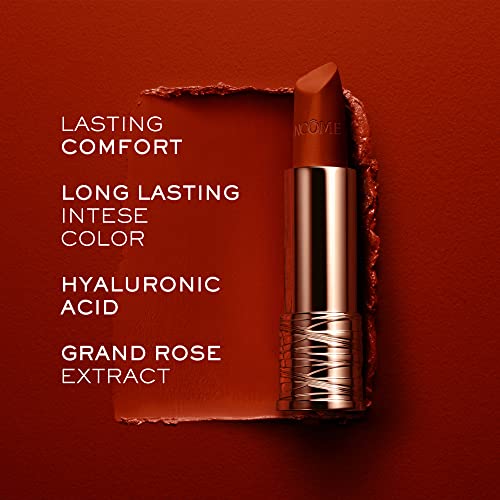 Lancôme L'Absolu Rouge Drama Matte Lipstick - Bold Matte Finish - Lasting Comfort & Hydration - 353 Mademoiselle Penélope