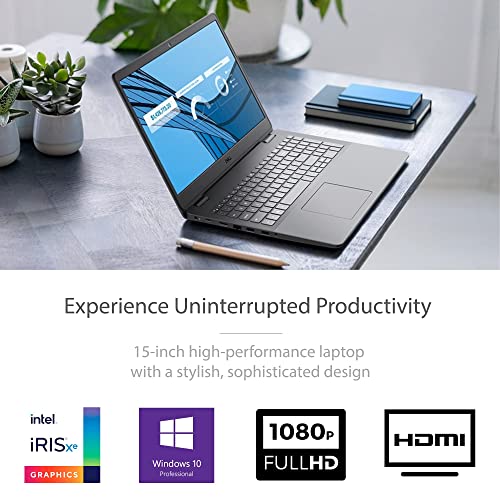 Dell Vostro 3500 15.6-inch FHD LED-Backlit Laptop, Intel Core i7-1165G7 16GB DDR4 RAM 512GB SSD + 1TB HDD, Online Meeting Ready Webcam WiFi HDMI Win 10 Pro Black (Renewed)
