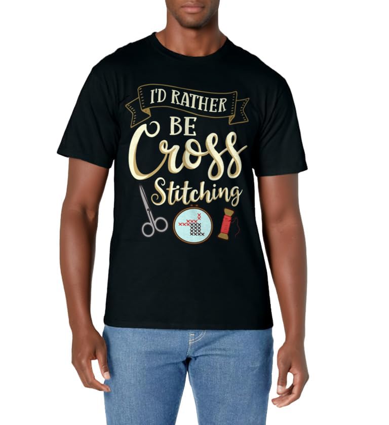 Cross Stitch Pattern Beginner Counted Alphabet Needle T-Shirt