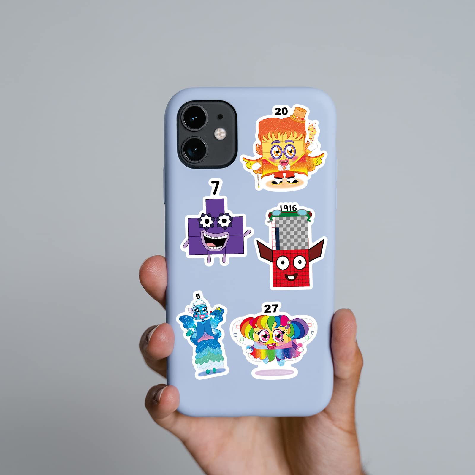 52pcs Animated TV Series Cartoon Deacls Stickers Pack | Anime PVC Waterproof Sticker for Adults Water Bottle Skateboard Scrapbook